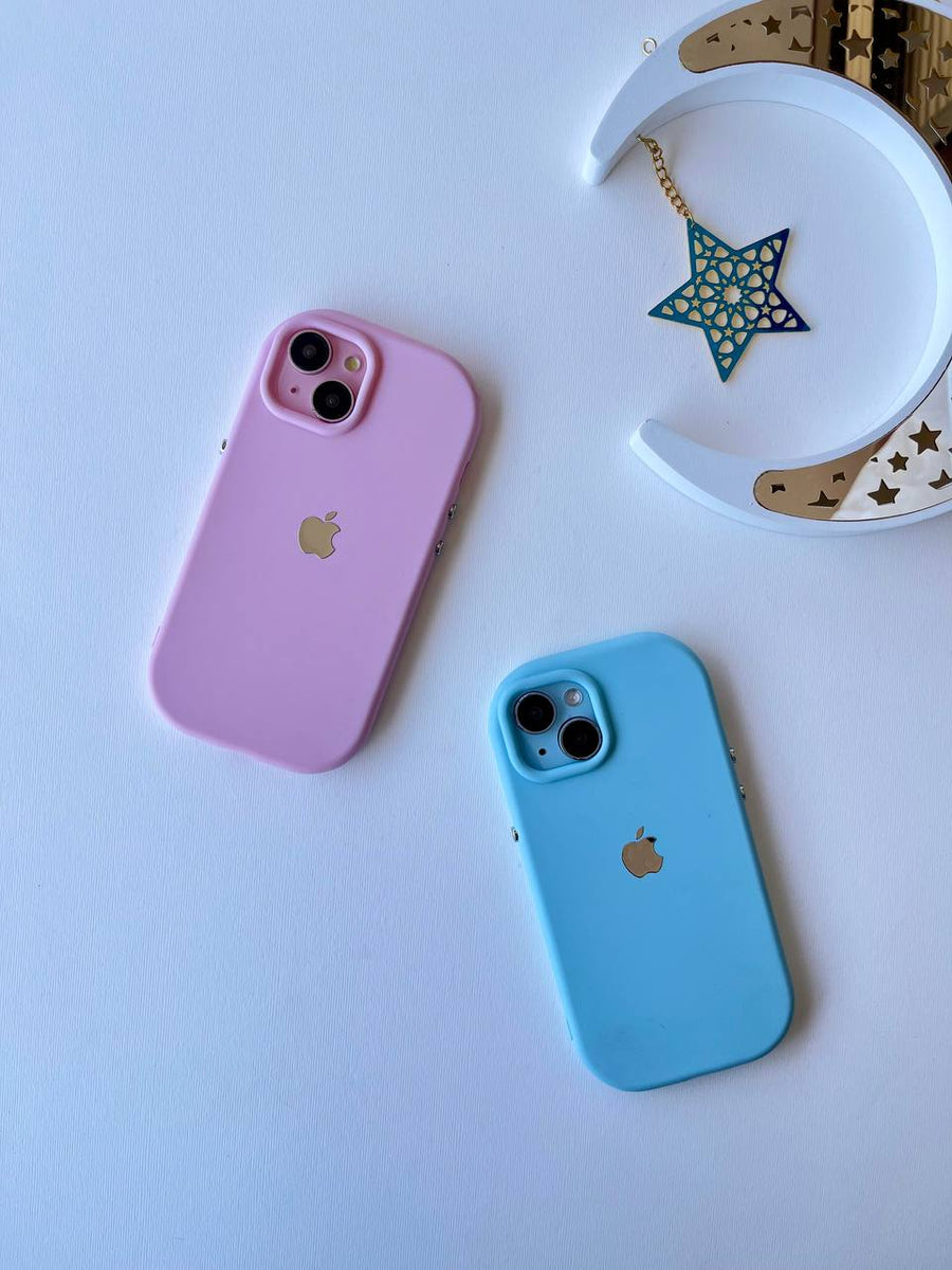 Silicone Case with Silver Buttons – Karakeeb